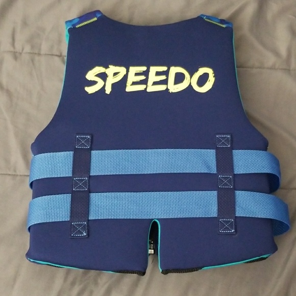 Speedo | Swim | Blue Camo Speedo Life Jacket | Poshmark